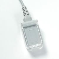 China Compatible Lepu 8Pin Single Notch to DB9Pin SpO2 Extension Cable 2.4M for sale