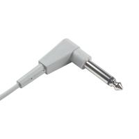 China Compatible Temperature Adapter 6.3 Mono Plug To Rectangular Dual Pin YSI400 Series for sale