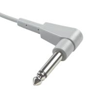 China Compatible Temperature Adapter 6.3 Mono Plug To Rectangular Dual Pin YSI400 Series for sale