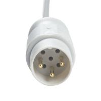 China 3.0M PVC Air Shield Temperature Adapter Cable to Dual Pin Connector Proximal with Rectangular Connector for sale