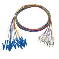 China 3.5 Mono Plug Grabber EEG Cap Electrodes Plated gold EEG EMS EMG Leadwires Electrode for sale