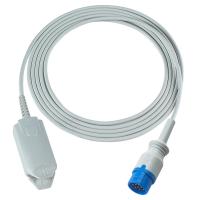 China Biolight Reusable SpO2 Sensor M900 M7000 M9500 Digital Adult Finger Clip 12Pin 3.0M for sale