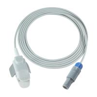 China Creative UP-7000 PC-3000 Adult Finger Clip SpO2 Sensor 9Pin 3.0M SpO2 Probe for sale