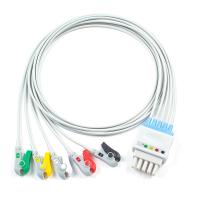 China GE Datex Ohmeda 545316 545318 2.0 5 Lead ECG EKG Patient Monitor Cable for sale