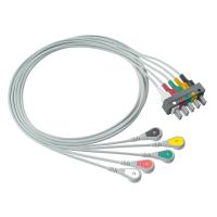 China P-Hilips M1633A M1625A M1621A 989803104571 Detachable 5 Lead Snap IEC EKG Leadwire for sale