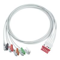 China P-hilips M1978A M1976A 989803125881 ECG Leadwires 5 Lead Cable Lead wire IEC Clip MP 40 IntelliVue M1167A  MRx for sale