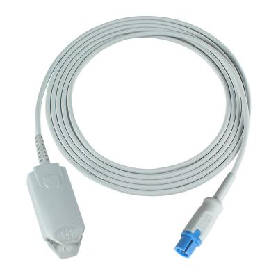 China Hunan Ruibo 5Pin SpO2 Sensor  Adult Finger Clip SpO2 Sensor 3.0M for sale