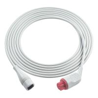 China Datex IBP Adapter Cable 10Pin to Utah Connector 3.5M Grey TPU for sale