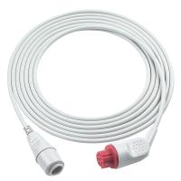 China Datex IBP Adapter Cable 10Pin to Utah Connector 3.5M Grey TPU for sale