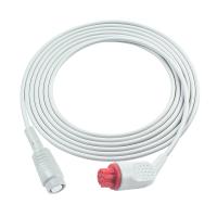 China Datex IBP Adapter Cable 10Pin to Utah Connector 3.5M Grey TPU for sale