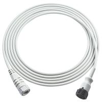 China GE Compatible IBP Adapter Cable 5Pin to Abbott 3.5M Grey TPU for sale