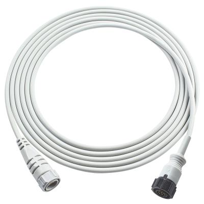 China GE Compatible IBP Adapter Cable 5Pin to Abbott 3.5M Grey TPU for sale