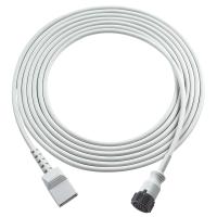 China GE Compatible IBP Adapter Cable 5Pin to Abbott 3.5M Grey TPU for sale