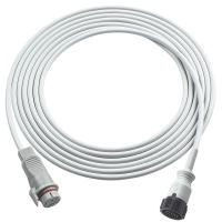 China GE Compatible IBP Adapter Cable 5Pin to Abbott 3.5M Grey TPU for sale