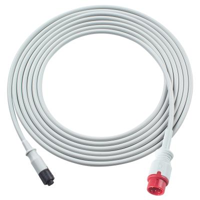 China Comen IBP Adapter Cable 12Pin to Edward Argon BD Abbott BB PVB Utah Medex Mindray Connector for Patient Monitor Medical Use for sale