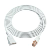 China Latex-free Reusable IBP Adapter Cable with Anti-interference for Contec Patient Monitor for sale