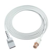 China Latex-free Reusable IBP Adapter Cable with Anti-interference for Contec Patient Monitor for sale