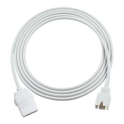 China M-asi-mo SpO2 Sensor Cable MAC-1 1927 for 9pin to LNOP Style Connector Mindray datascope SpO2 Adapter Extension Cable for sale