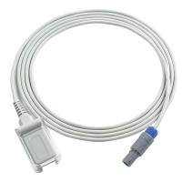 China High-Performance Reusable SpO2 Sensor Extension Cable 6Pin for 3F Devices for sale