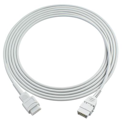 China BCI SpO2 Sensor Cable 3311 to DB9 Connector Advisor Autocorr Capnocheck Mini Torr SpO2 Adapter Extension Cable for sale
