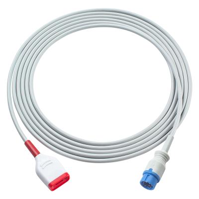China Biolight M-asimo SpO2 Sensor Cable 9Pin To RD Set SpO2 Adapter Extension Cable for sale