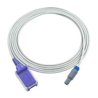 China Biolight O-ximax SpO2 Sensor Cable 8Pin Lemo To DB9 N-ellcor SpO2 Adapter Extension Cable for sale