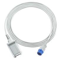 China Biocare 10pin SpO2 Sensor Extension Cable 2.4M for sale