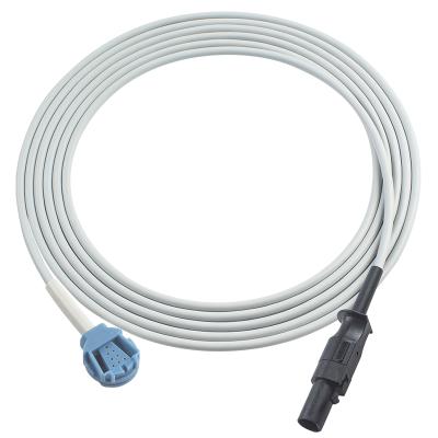 China GE Datex Ohmeda OXY-OL1 SpO2 Sensor Cable 7Pin To Datex OxiTip SpO2 Adapter Extension Cable AS/3 CS/3 Capnomac Ultima Cardiocap for sale