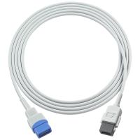 China GE Datex Ohmeda TS-M3 SpO2 Sensor Cable 9-pin Datex TruSat Connector To DB9 SpO2 Adapter Extension Cable TruSat TD for sale