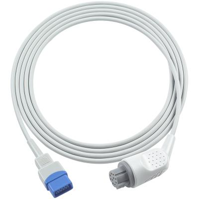 China GE Datex Ohmeda TS-N3 SpO2 Sensor Cable 10Pin Connector To DB9 SpO2 Adapter Extension Cable Cardiocap/5 S/5 Satellite Plus II TruSignal for sale