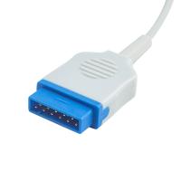 China GE TS-G3 SpO2 Sensor Cable 11pin GE Connector To DB9 Pin SpO2 Adapter Extension Cable E-PRESTN, S/5 with E-series modules TruSignal i4 with E-series modules for sale
