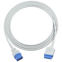 China GE TS-G3 SpO2 Sensor Cable 11pin GE Connector To DB9 Pin SpO2 Adapter Extension Cable E-PRESTN, S/5 with E-series modules TruSignal i4 with E-series modules for sale