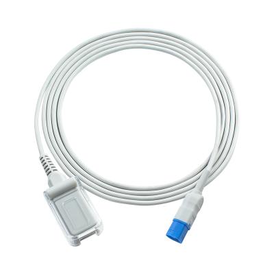 China Shenmei SpO2 Sensor Cable 8Pin To 9Pin SpO2 Adapter Cable For Clinics / Hospitals for sale