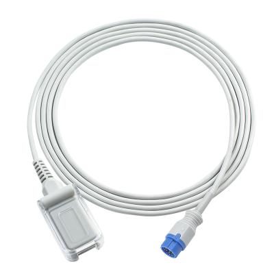 China Newtech Compatible SpO2 Sensor Cable Digital Tech 3M Cable for sale
