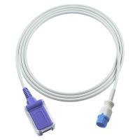China Emtel SpO2 Sensor Cable SpO2 Adapter Cable Nelcor O-ximax Tech 10Pin to DB9 connector for sale
