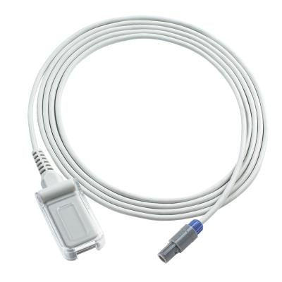 China Petas SpO2 Adapter Connection Cable 6Pin 40 Degree to DB9 connector SpO2 Sensor probe for sale