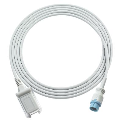 China Infinium OMNI I II III SpO2 Sensor Cable SpO2 Adapter Cable Nelcor O-ximax 10Pin to DB9 connector for sale