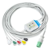 China Contec CMS6000 ECG Cable and leadwires  CMS7000 CMS8000C CMS90000 ECG Cable for sale