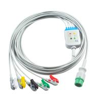 China Biosys 12Pin ECG Cable and leadwires  6pin BT-770 ECG cable for sale