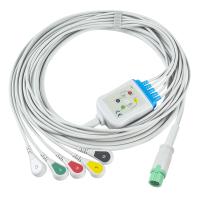 China Biolight 4pin M800 ECG Cable and leadwires for sale