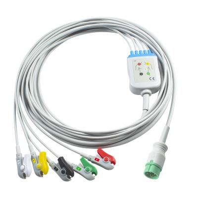 China Creative 12K 6pin ECG Cable and leadwires for sale