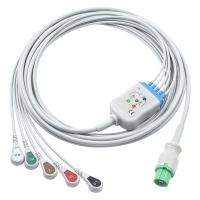 China Fukuda Denshi 0012-00-1192 ECG EKG Cable 12Pin Expert Dynascope DS-5100 DS-5100E DS-5300W DS-5400 Dynascope DS-7001 for sale