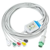 China Fukuda Denshi 0012-00-1192 ECG EKG Cable 12Pin Expert Dynascope DS-5100 DS-5100E DS-5300W DS-5400 Dynascope DS-7001 for sale