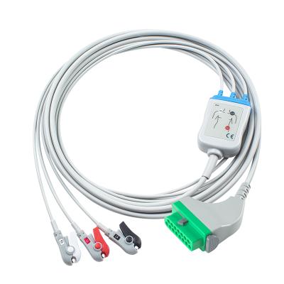 China Fukuda Denshi CIO-07CTP-5NA CIO-07CTP-3NA ECG Cable 15Pin DSL-8001 DSL-8001R Dynascope DS-8100 DS-8200 DS-8500 for sale