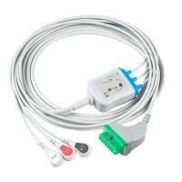 China Fukuda Denshi CIO-07CTP-5NA CIO-07CTP-3NA ECG Cable 15Pin DSL-8001 DSL-8001R Dynascope DS-8100 DS-8200 DS-8500 for sale