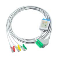 China Fukuda Denshi CIO-07CTP-5NA CIO-07CTP-3NA ECG Cable 15Pin DSL-8001 DSL-8001R Dynascope DS-8100 DS-8200 DS-8500 for sale