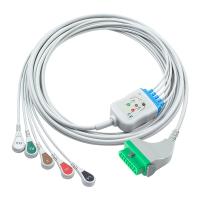 China Fukuda Denshi CIO-07CTP-5NA CIO-07CTP-3NA ECG Cable 15Pin DSL-8001 DSL-8001R Dynascope DS-8100 DS-8200 DS-8500 for sale