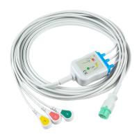 China Yonker IE12 9PIN ECG Cable and leadwires for sale