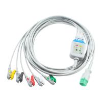 China MDK MED KB15A 6Pin ECG Cable and leadwires for sale