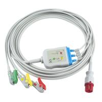 China Medica D Logicare Series 2000 Biocare im12 Penlon InterMed ECG Cable 6Pin ECG Cables and Leadwires for sale